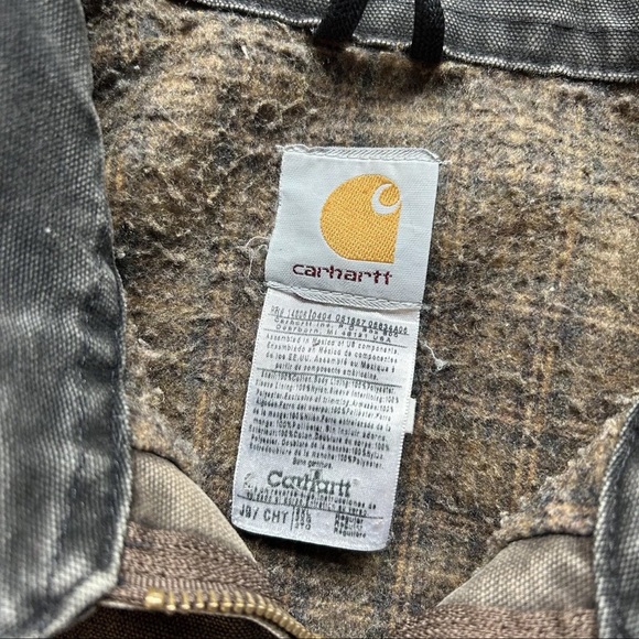 Carhartt | Jackets & Coats | Vintage Carhartt Detroit Jacket J97 Cht Blanket Lined Faded ...